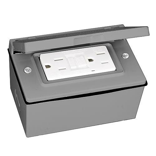 14249 Gray Sigma Horizontal Gfci Outlet Cover Wp 2-13/16 "X4-9/16 X2 Al ...