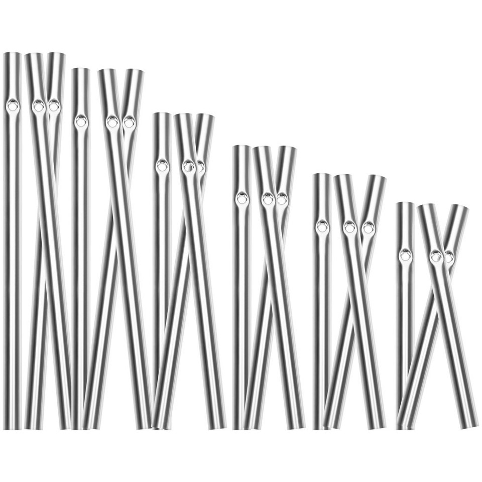 18 Pcs Wind Chime Tube DIY Textbook Child Windchime Craft Kit Kids ...