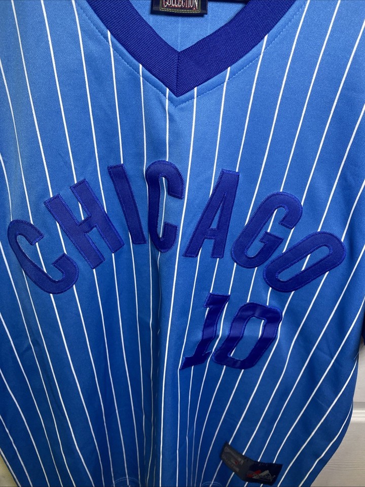 Chicago Cubs Cooperstown Collection Throwback Jersey, Size L | eBay