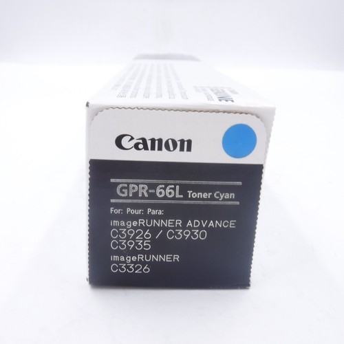 Genuine OEM Canon GPR-66L Cyan Toner Cartridge 5758C002AA for C3926 ...