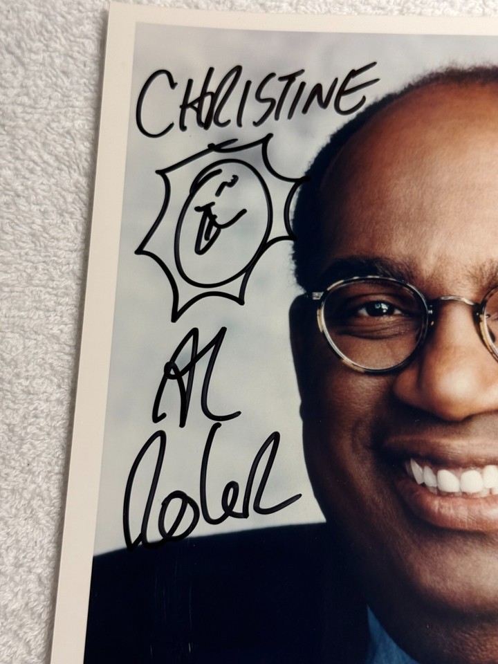 Vintage Al Roker Autograph 8x10 Photo "TODAY" Show, NBC Weatherman ...
