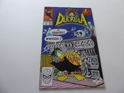COUNT DUKULA COMIC #1 NOVEMBER 1988 GORGEOUS SCARCE COLLECTOR COPY NM ...