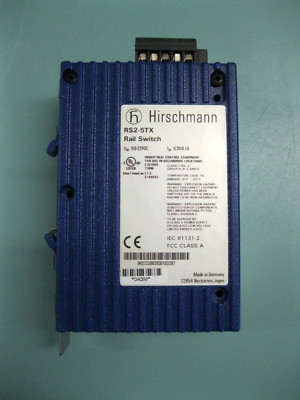 Hirschmann RS2-5TX Rail Switch L18 | eBay