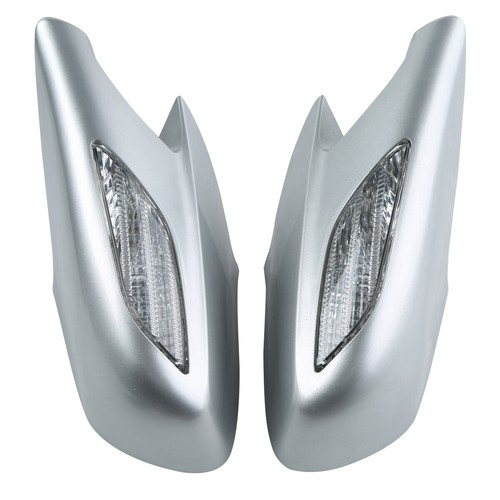 Silver Rear View Mirrors Clear Lens Light Fit For Honda ST1300 ST 1300 ...