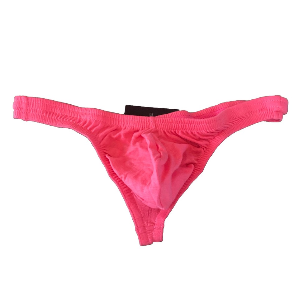 N2N Bodywear UN10 Classic Cotton Thong Salmon Size Small | eBay