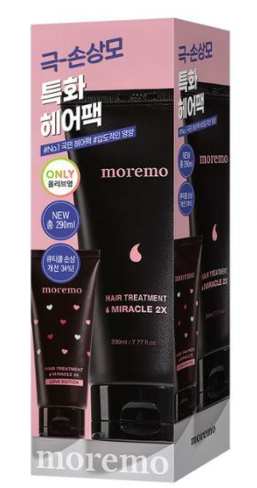Moremo Hair Treatment Miracle 2X 230ml Love Edition Special (+60ml free) | eBay