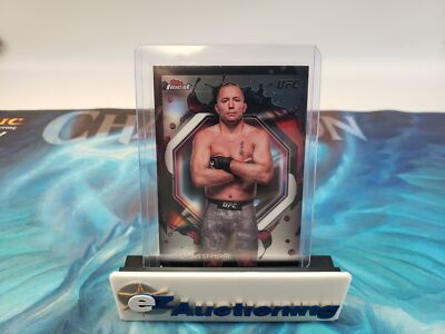 2024 Topps Finest UFC Georges St-Pierre Rare Card #298 | eBay