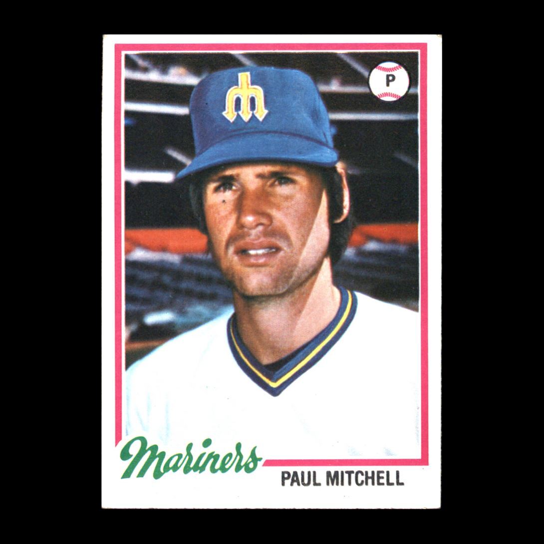 Paul Mitchell 1978 Topps Seattle Mariners #558 Set Break NICE! | eBay