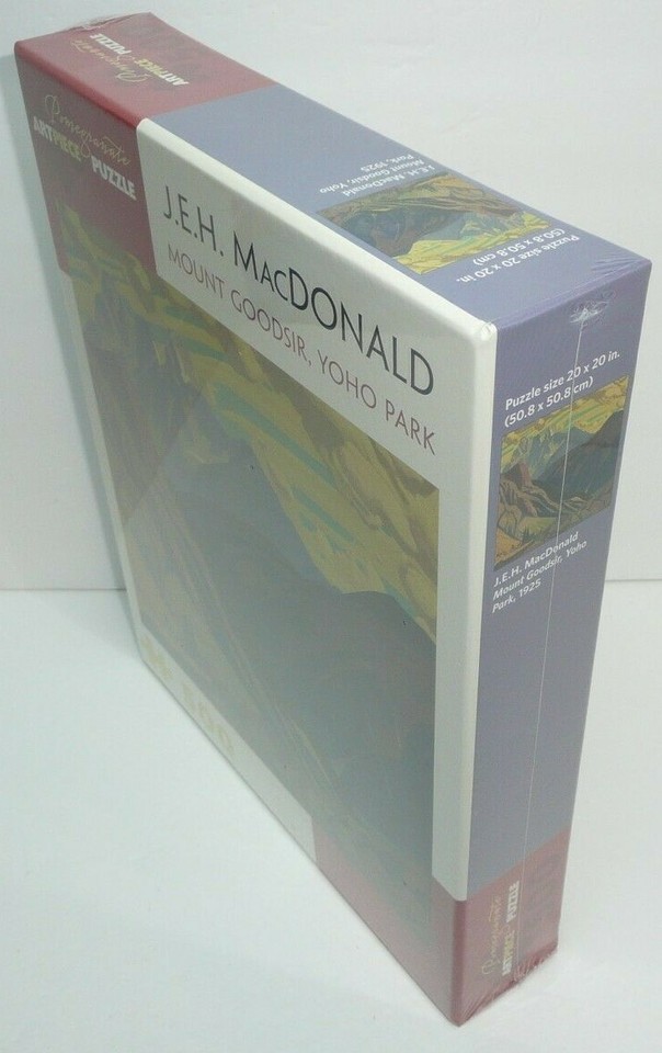 Mount Goodsir Yoho Park Jigsaw Puzzle 500 Pieces J.E.H. MacDonald Art ...