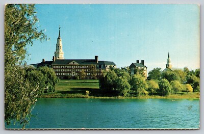 Colby College Miller Library Waterville Maine vintage postcard (A2) | eBay