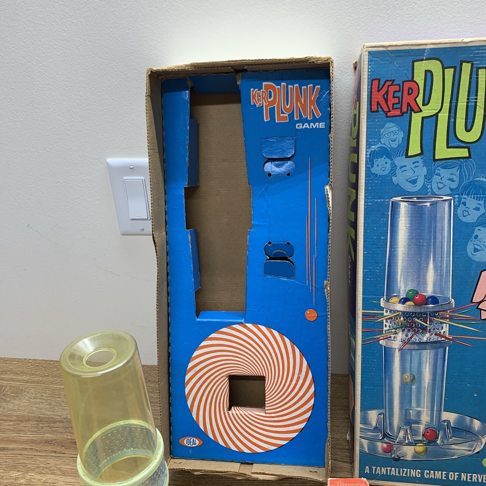 VINTAGE Kerplunk Game - Ideal (1967) No. 2415-8 w/ Box | eBay