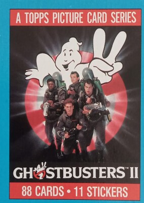 GHOSTBUSTERS 2 II TRADING CARDS 1989 TOPPS USA BASE CARD # 26 CLEAN ...