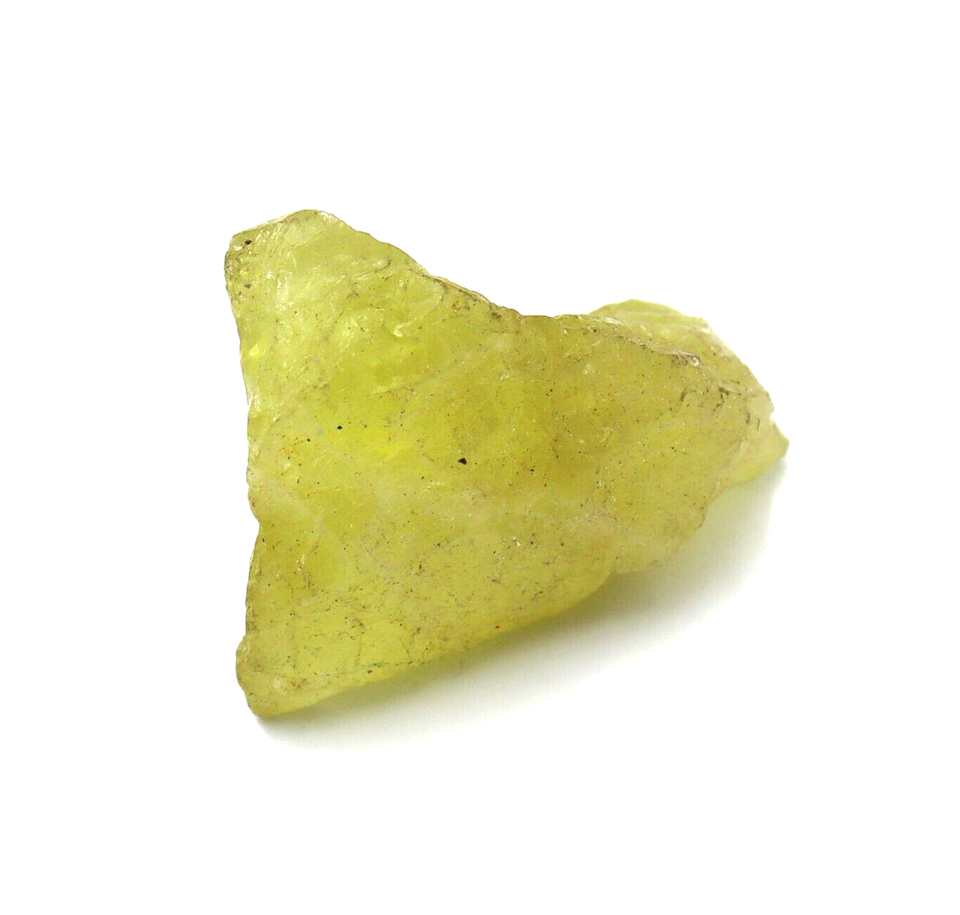Natural Brazilian Lemon Quartz Loose Uncut Gemstone Rough Gemstone 289. ...