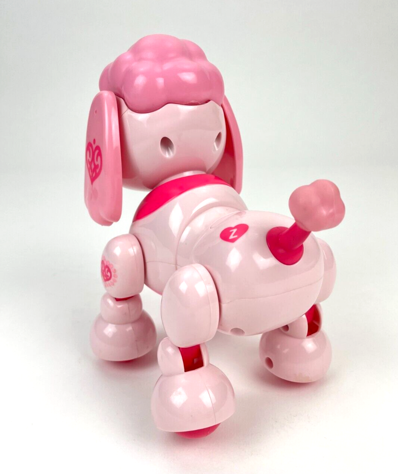 Zoomer Zuppie Interactive Puppy Prima The Ballerina Pink Robot Dog ...