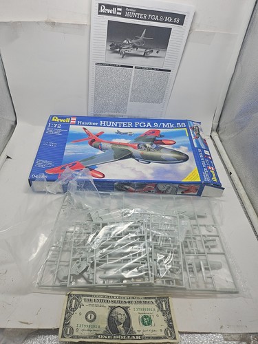 Revell 1/72 Hawker Hunter FGA.9/MK.58 Model Kit 04186 -Complete But No ...