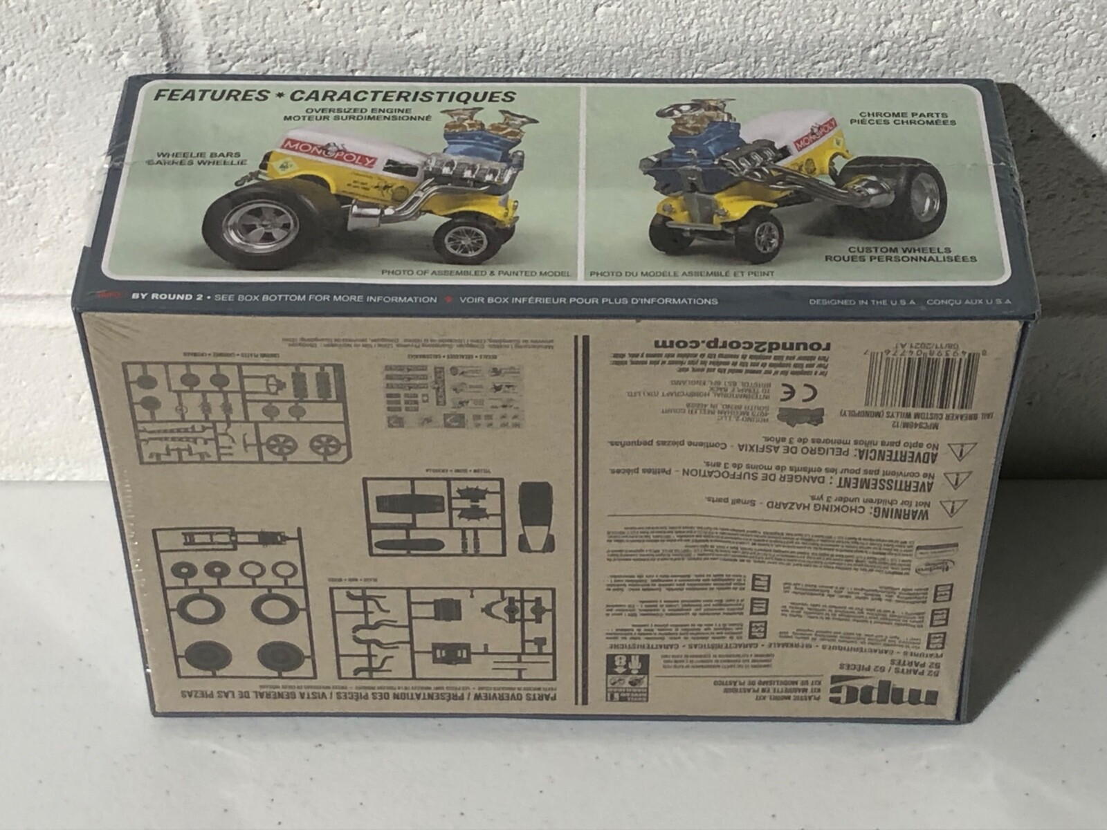 MPC 946M/12 Monopoly Jail Breaker Willys Panel Van Snapit Model Kit NEW ...