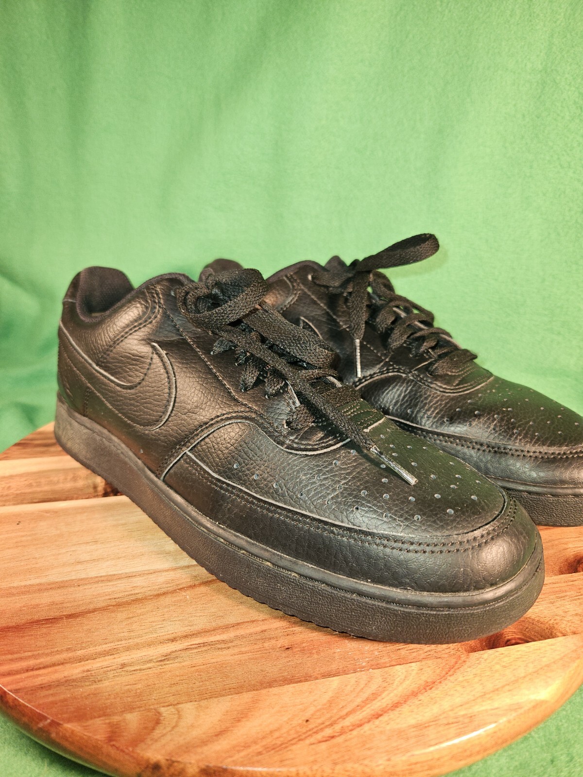 Nike Mens Court Vision Low CD5463-002 Black Casual Sh… - Gem