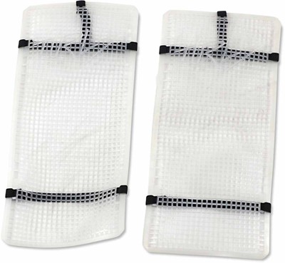 Moose Racing Mud Radiator Cover - White - 1901-0784 | eBay