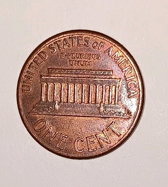 1991 Lincoln Memorial Penny One Of Kind Error APOSTROPHE on Date | eBay