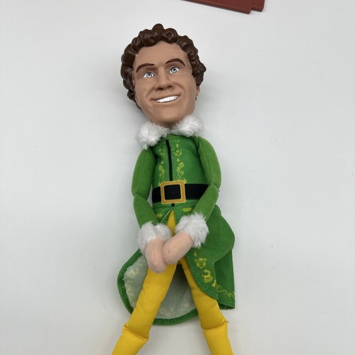 Buddy the Elf Pull String Talking Plush Doll 15 Phrases 14" Long Will ...