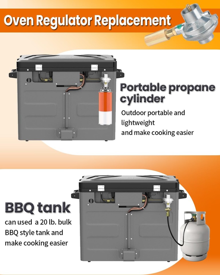 Oven Regulator Fit For Camp Chef Deluxe Outdoor Camp Oven, Propane ...