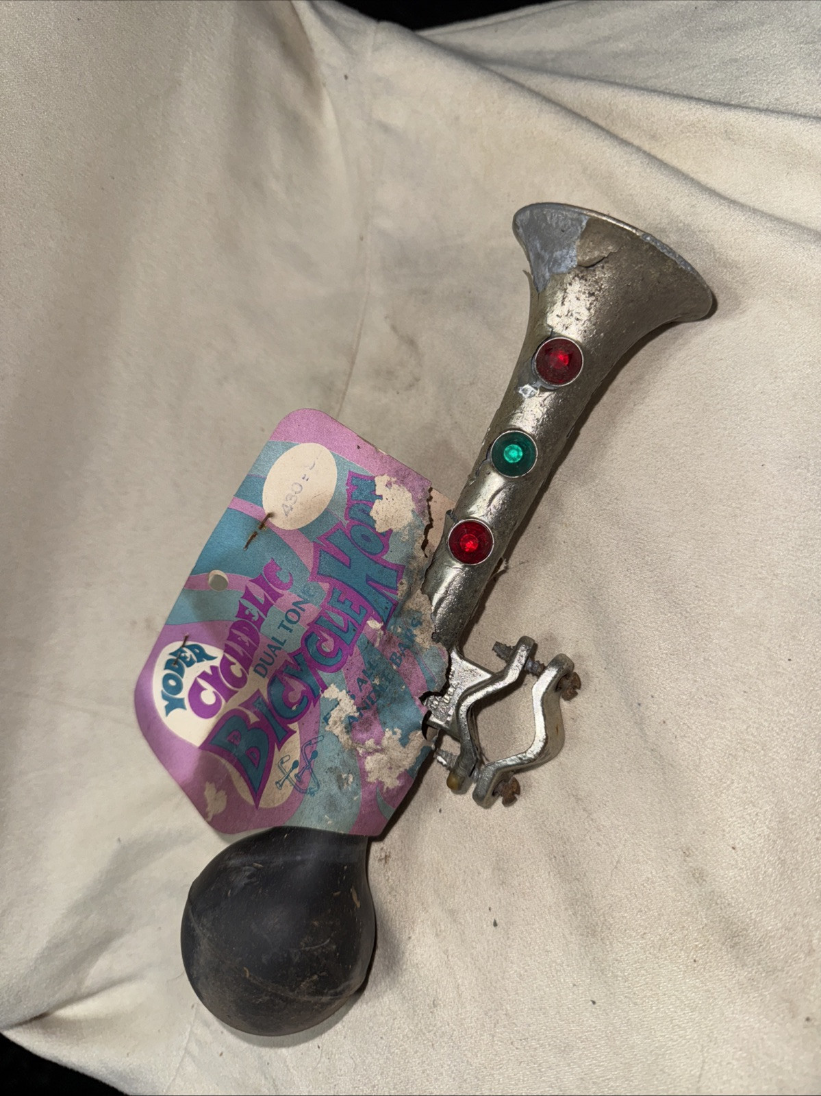 RARE Vintage Jeweled Bike Horn By Yoder Mfg WORKS GREAT (HOME64)のeBay公認 ...