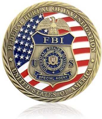 US FBI Special Agent Saint Michael Challenge Commemorative Coin | eBay