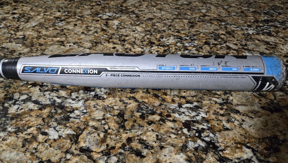 Easton Salvo SP125VC 34/28 Slowpitch Softball Bat Official 2.25 ...