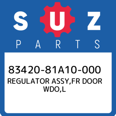 83420-81A10-000 Suzuki Regulator assy,fr door wdo,l 8342081A10000, New ...