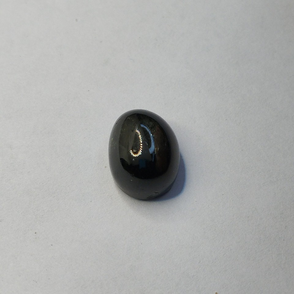 Natural Diopside Black Star Cabochon 4 Ray Star loose Small Gemstone 11 ...