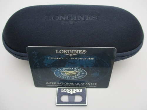 LONGINES Watch Service Travel Zipper Pouch Case, Open Blank Guarante ...