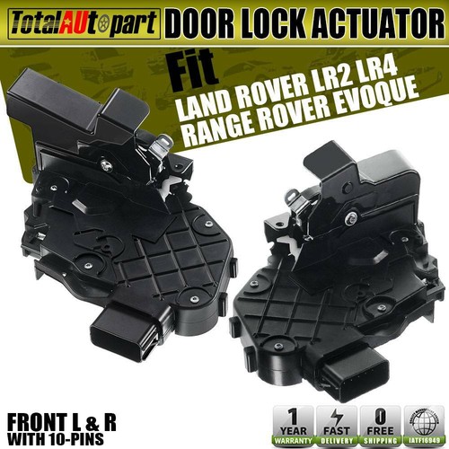 2Pcs Door Lock Actuator Front Left & Right for Land Rover LR4 Range ...