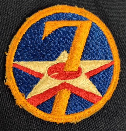 7th Air Force Embroidered Shoulder Patch, WWII Aviation | eBay