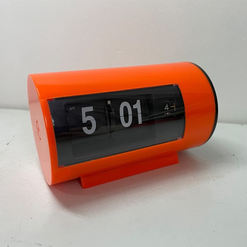 Retro Table Clock Auto Flip Clock 12 Hours Am/pm Format Display ...