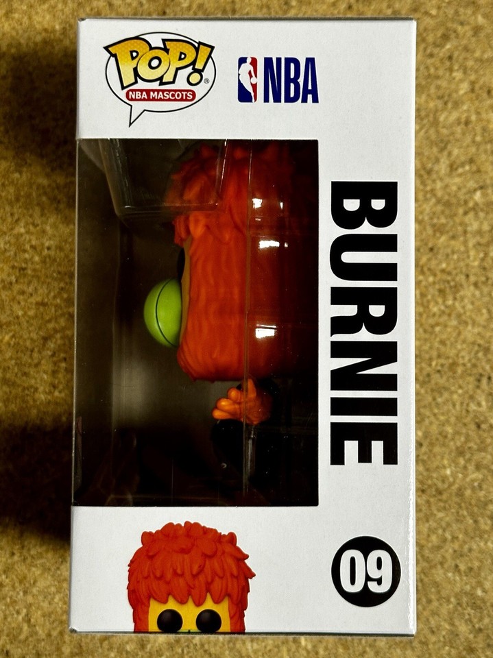 Funko Pop! NBA Mascots Burnie #09 Miami Heat Mascot 2024 Fireball | eBay