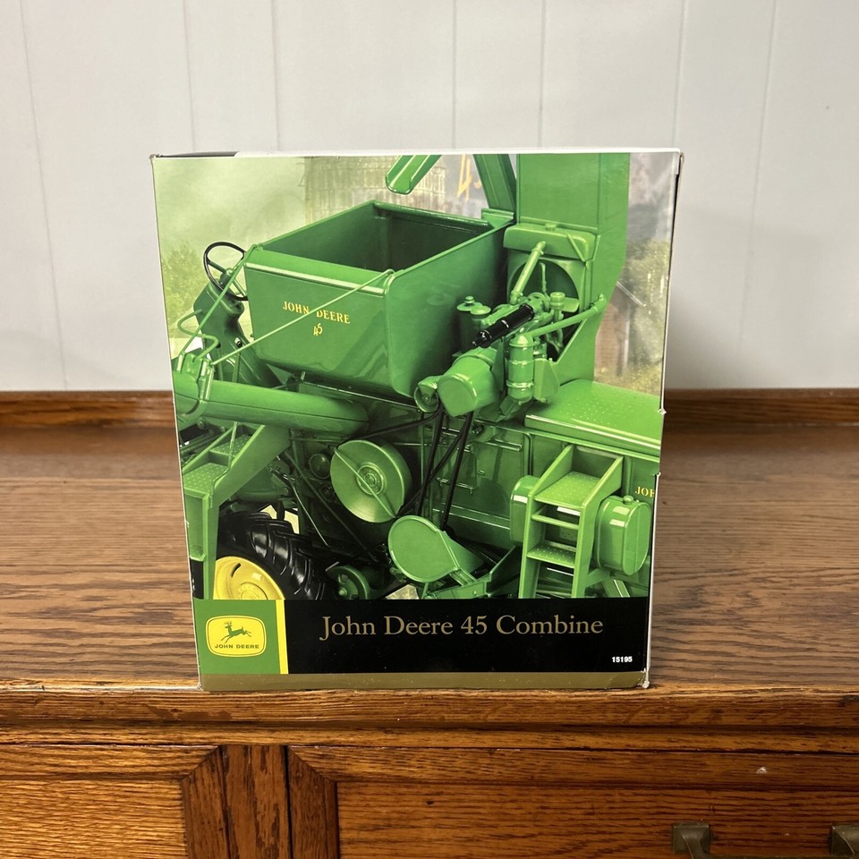 Ertl John Deere 45 Combine 1/16 Diecast Farm Implement Replica ...