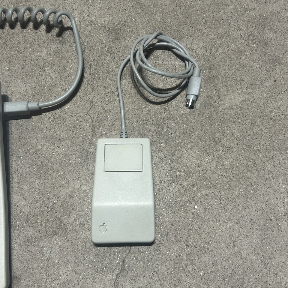 Apple Extended Keyboard II (model M3501) And Desktop Bus (ADB) mouse | eBay