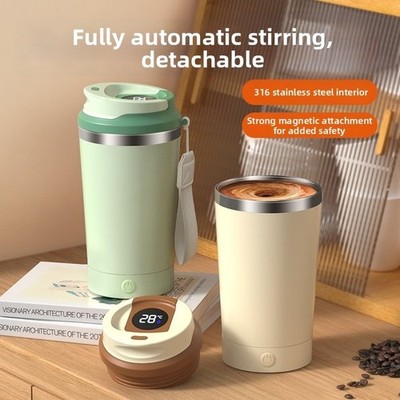 For Flat-bottom Cups Electric Mixing Cup Detachable Base For Travel For ...