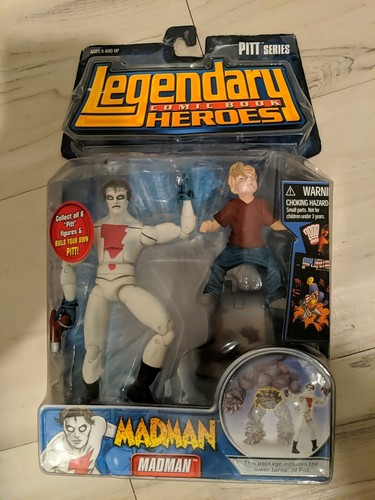 Marvel Legendary Comic Book Heroes MADMAN Action Figure Pitt w/ Timmy ...