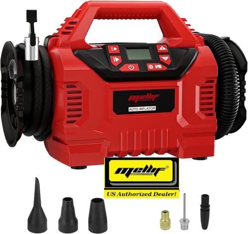 Mellif Tire Inflator Air Compressor Portable For Milwaukee 18V Battery ...