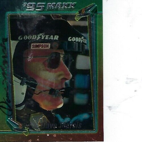 DAVE MARCIS SIGNED 1995 MAXX PREMIER PLUS RACING #71 - NASCAR | eBay