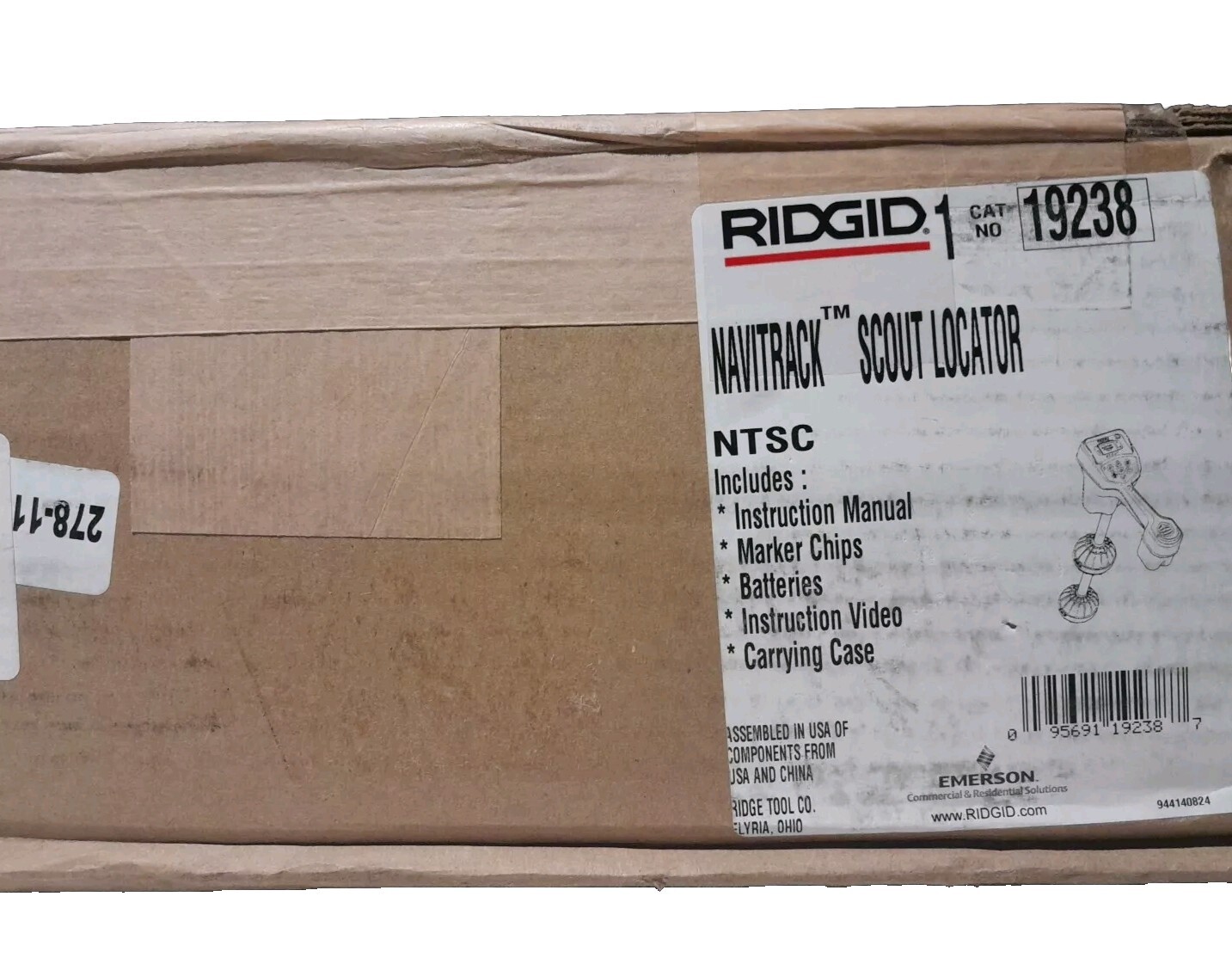 RIDGID 19238 NaviTrack Scout Locator Sonde Line for sale online | eBay
