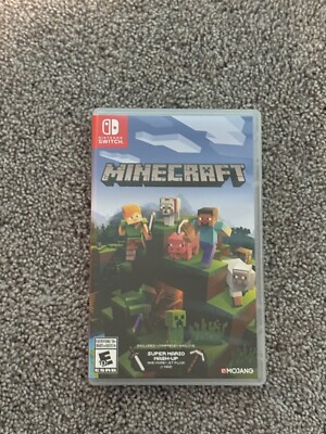 Minecraft Nintendo Switch Game - Case And Cartage Included 45496591779 ...