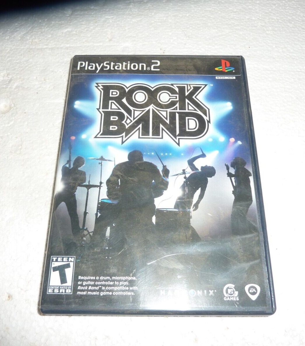 Rock Band PlayStation 2 PS2 Videogame with Manual S-17 14633159172| eBay