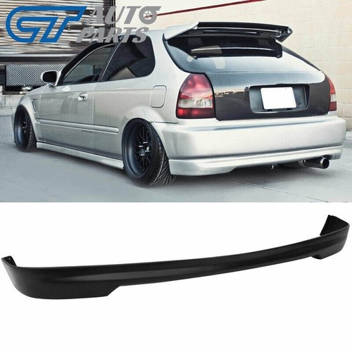 Type R Style Rear Bumper Lips bodykit for 1996-2000 Honda Civic EK 3D ...