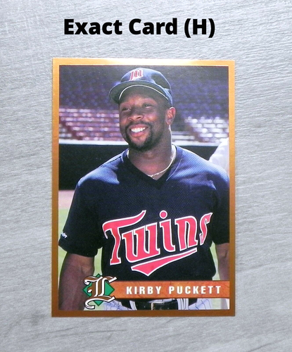 KIRBY PUCKETT 1993 LEGENDS Bronze Card #19 _ Exact card (H) | eBay