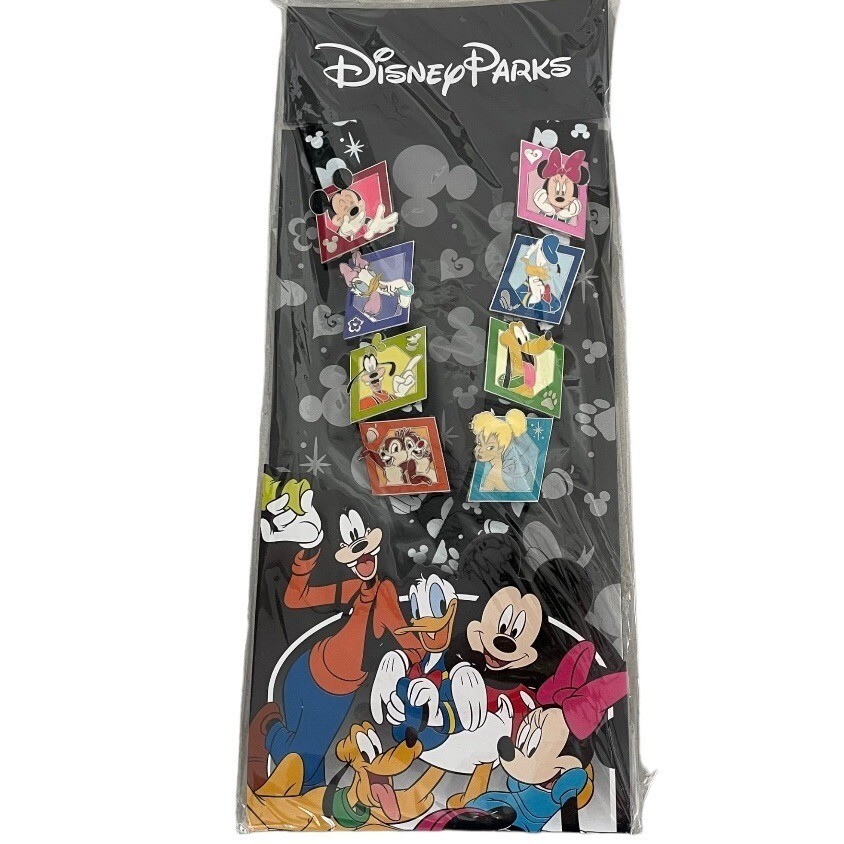 Disney Parks Mickey Mouse and Friends Lanyard 8 Pin Starter Set | eBay