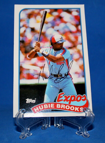 Hubie Brooks 1989 Topps *Baseball Talk Collection* MLB Card No. 133 | eBay