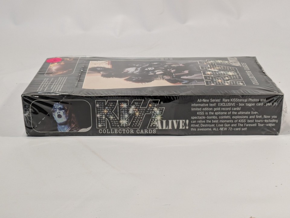 Kiss Alive Collector Cards Music Trading Card Box 36 Packs Neca 2001 ...