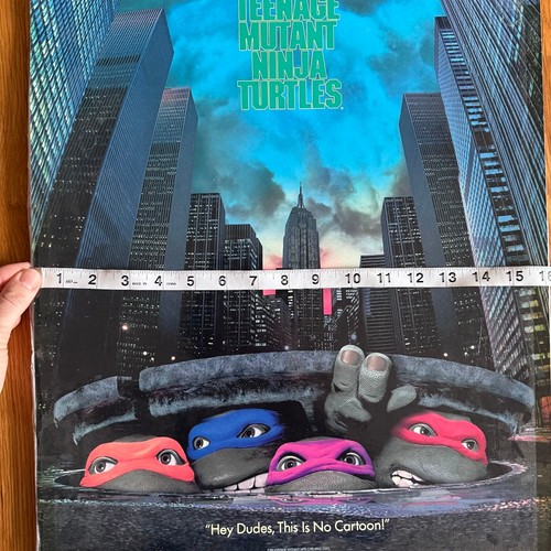 Teenage Mutant Ninja Turtle TMNT 1990 Vintage Movie Poster #2714 16x20 ...
